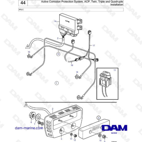 Volvo Penta IPS-C - Active Corrosion Protection System, ACP, Twin ...