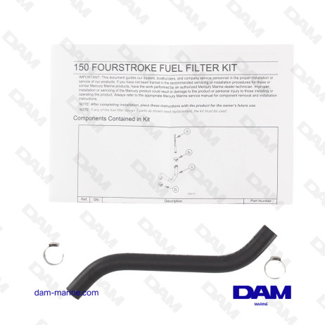 FILTRE A ESSENCE MERCURY OEM - DAM Marine