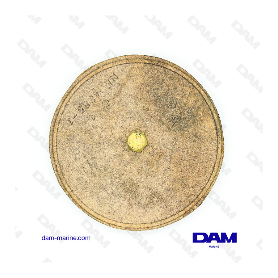 DAM Marine - EXCHANGER COVER - 125MM