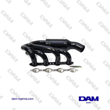 EXHAUST MANIFOLD CATALYSIS INDMAR GM V8 6L PORT - DAM Marine
