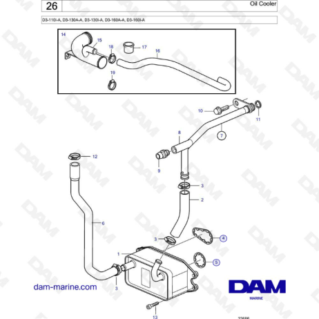 Volvo Penta D3-110I-A, D3-130A-A, D3-130I-A, D3-160A-A, D3-160I-A - Oil ...