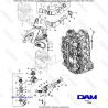 Mercury Verado 175 NS 1B381712 à 1B517158 - Induction components - DAM ...