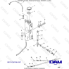 Mercury Mariner 225 EFI - Oil Injection Components