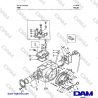 Yanmar YSB8 / YSB12 - Cylinder body - DAM Marine