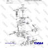 Volvo Penta AD41P-A, TAMD41P-A - Fuel Injection Pump, Components ...