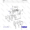 Volvo Penta MD7B - Cylinder Block: D - DAM Marine