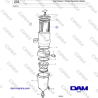Volvo Penta TAMD72 - Fuel Cleaner / Water Separator, Single