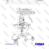 Volvo Penta AQ151B - Fuel System: B - DAM Marine