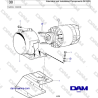 Volvo Penta TAMD60A, TAMD60B - Alternator and Installation Components ...