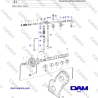 Volvo Penta MD31A, TMD31A, TAMD31A - Camshaft and Valve Mechanism