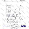 Volvo Penta TAMD31A - Sistema de lubricación: C