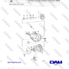 Volvo Penta TMD31A, TAMD31A, AD31, AQAD31A - Circulation Pump with ...