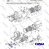 Volvo Penta D4-440 - Heat Exchanger, Components - DAM Marine