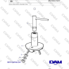 Volvo Penta D11A-A, D11A-B, D11A-C, D11A-D MP, D11A-E - Interruptor ...