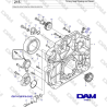 Volvo Penta D7A-B TA, D7A-T, D7A-TA, D7C-B TA, D7C-TA - Timing Gear ...