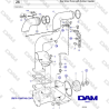 Volvo Penta TAMD165P-A - Sea Water Pump with Rubber Impeller