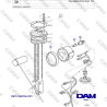Volvo Penta TAMD165A-A, TAMD165P-A - Tank Meter Kit for Fuel: 12V