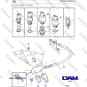 Volvo Penta TAMD165A-A, TAMD165C-A, TAMD165P-A - Contacts and Sensors