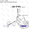 Yanmar 3GM30 - FUEL CONTROL DEVICE - DAM Marine