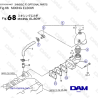 Yanmar 3HM35 - MIXING ELBOW