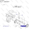 Yanmar 3JH3 - CAMSHAFT - DAM Marine