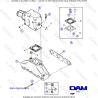 EXPLODED VIEW - MERCRUISER 4.3LX (GEN +) GM262 V6 - 1996-1997 - Exhaust ...