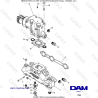 EXPLODED VIEW - MERCRUISER 4.3L MPI ALPHA/BRAVO - Exhaust Manifold ...