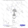 MERCRUISER 7.4L MPI MIE - FUEL FILTER - DAM Marine