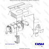 MERCRUISER CMD 2.8 EI 170 - Cubierta motor