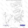 MERCRUISER D1.7L DTI - Oil pan & level gauge - DAM Marine