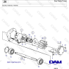 Volvo Penta TAMD70D / TAMD70E - Sea Water Pump