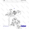 Volvo Penta TAMD70D / TAMD70E - Alternador: 841765 - DAM Marine