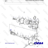 Volvo Penta TAMD70D / TAMD70E - Clutch Rockford Borg Warner 8": 815263 ...