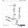 Volvo Penta TAMD70D - TAMD70E - Válvula de sobrepresión: 832296