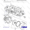 Volvo Penta D2-55B / D2-55C / D2-55D / D2-55E - Bloque de cilindros y ...