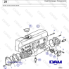 Volvo Penta D2-50F / D2-55C / D2-55D / D2-55E / D2-55F - Intercambiador ...