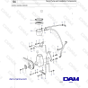 Volvo Penta AQD40A / AQAD40A / AQAD40B - Bomba servo y componentes de ...